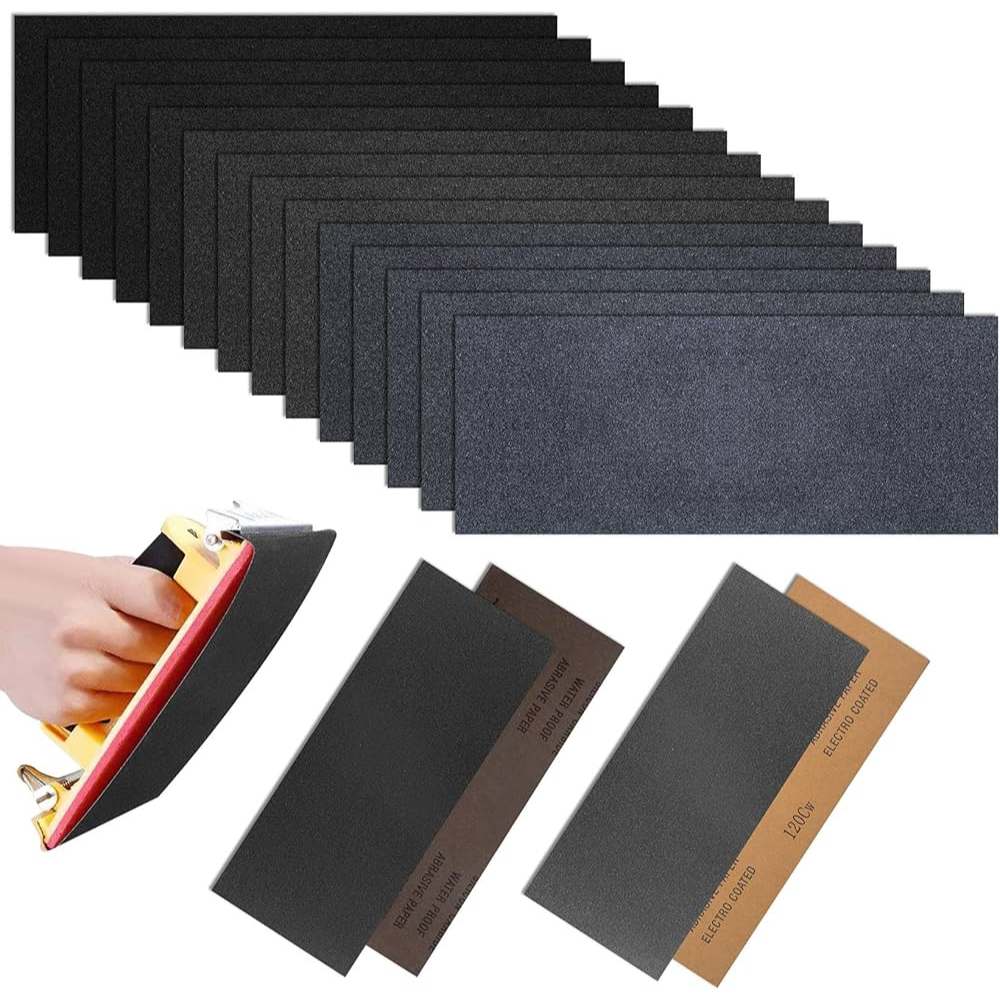 MKR Sand Paper Waterproof Wet Dry Abrasive Sandpaper Abrasive Kertas ...