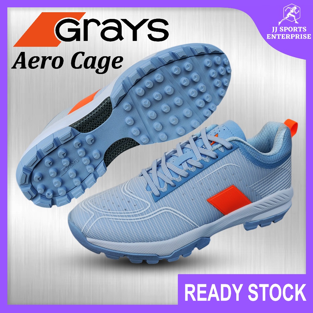 Grays Aero Cage Hockey Shoes Kasut Hoki Turf Shoe Hockey Shoe Sky ...