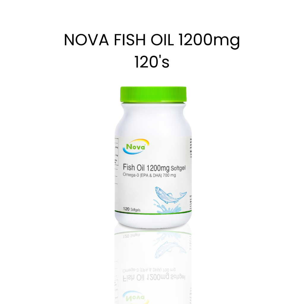 NOVA Fish Oil 60's & 120's (A Double Strength Formula For Everyday ...