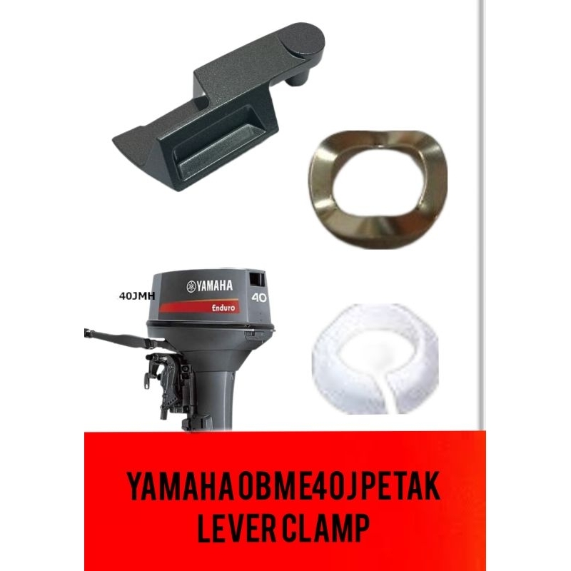 YAMAHA OBM 40HP Lever clamp/Lock tutup engine 6F5-42815 # 2 STROKE ...