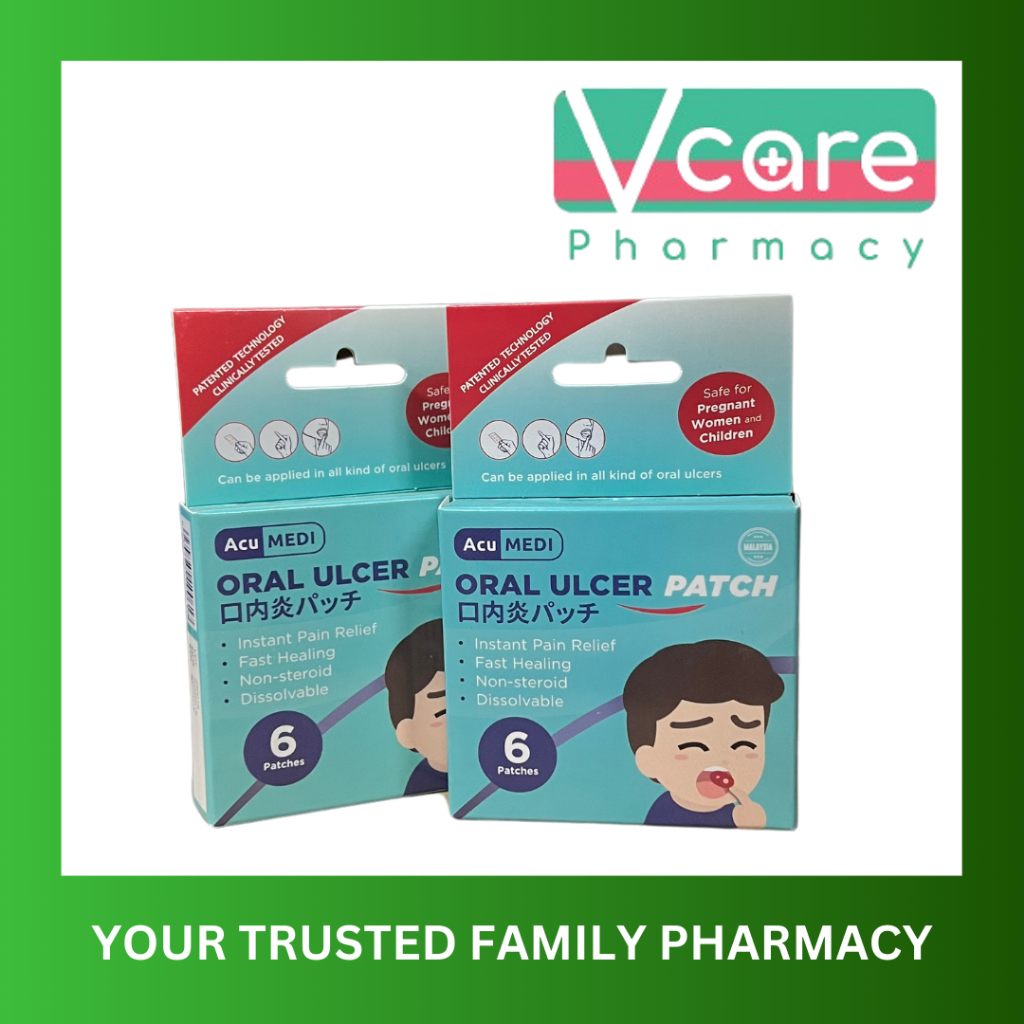 ACU MEDI ORAL ULCER PATCH 6'S (ULCER) PROMOSI | Shopee Malaysia