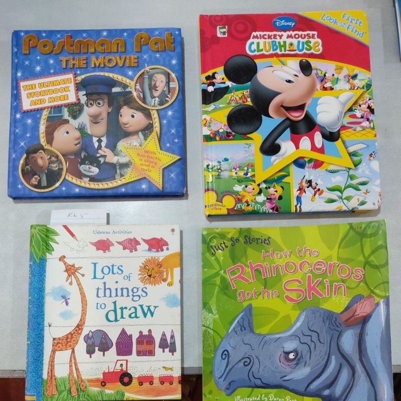 used MAR19-11PY (postman pat, mickey mouse clubhouse,lots of things to ...