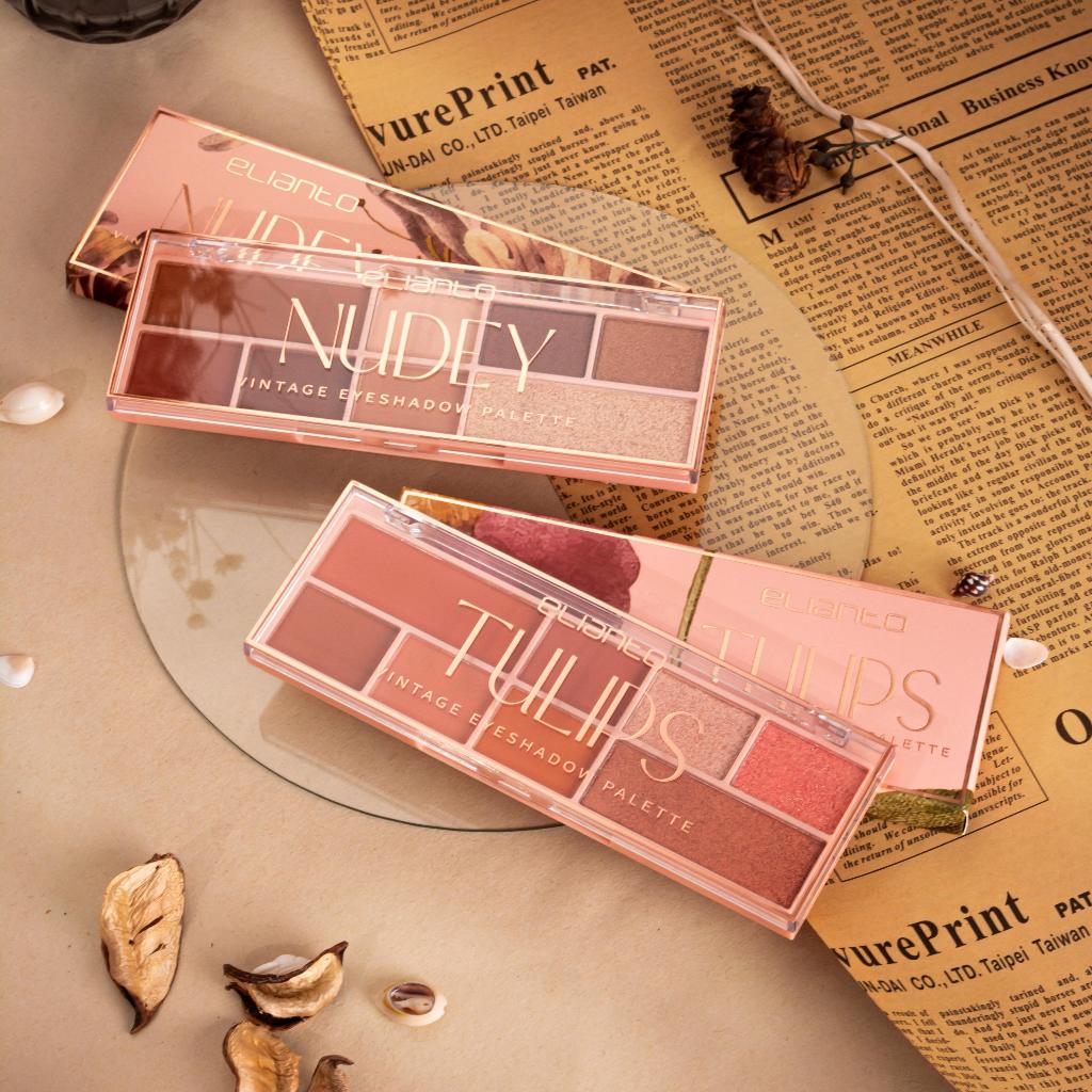 Elianto Vintage Eyeshadow Palette 8 color | Shopee Malaysia