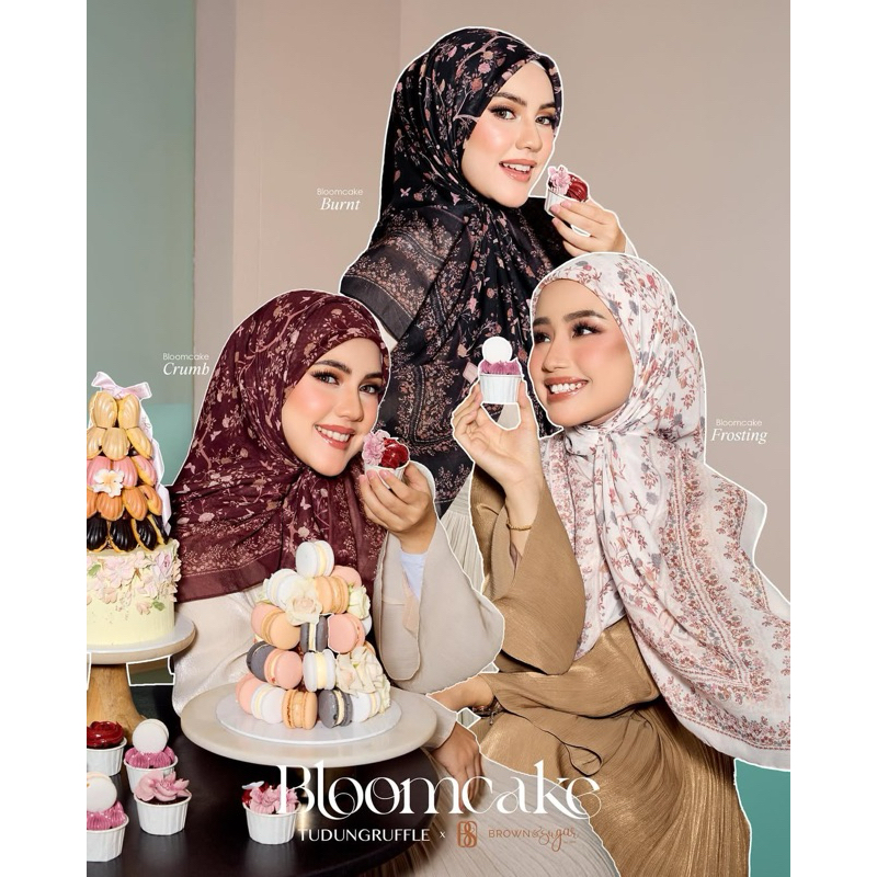 TUDUNGRUFFLE RAYA2025 MARYAM / KESUMA / HENNA / BURUJ / BLOOMCAKE ...