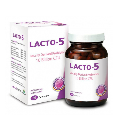 LACTO-5 PROBIOTICS 10 BILLION CFU (30's) | Shopee Malaysia