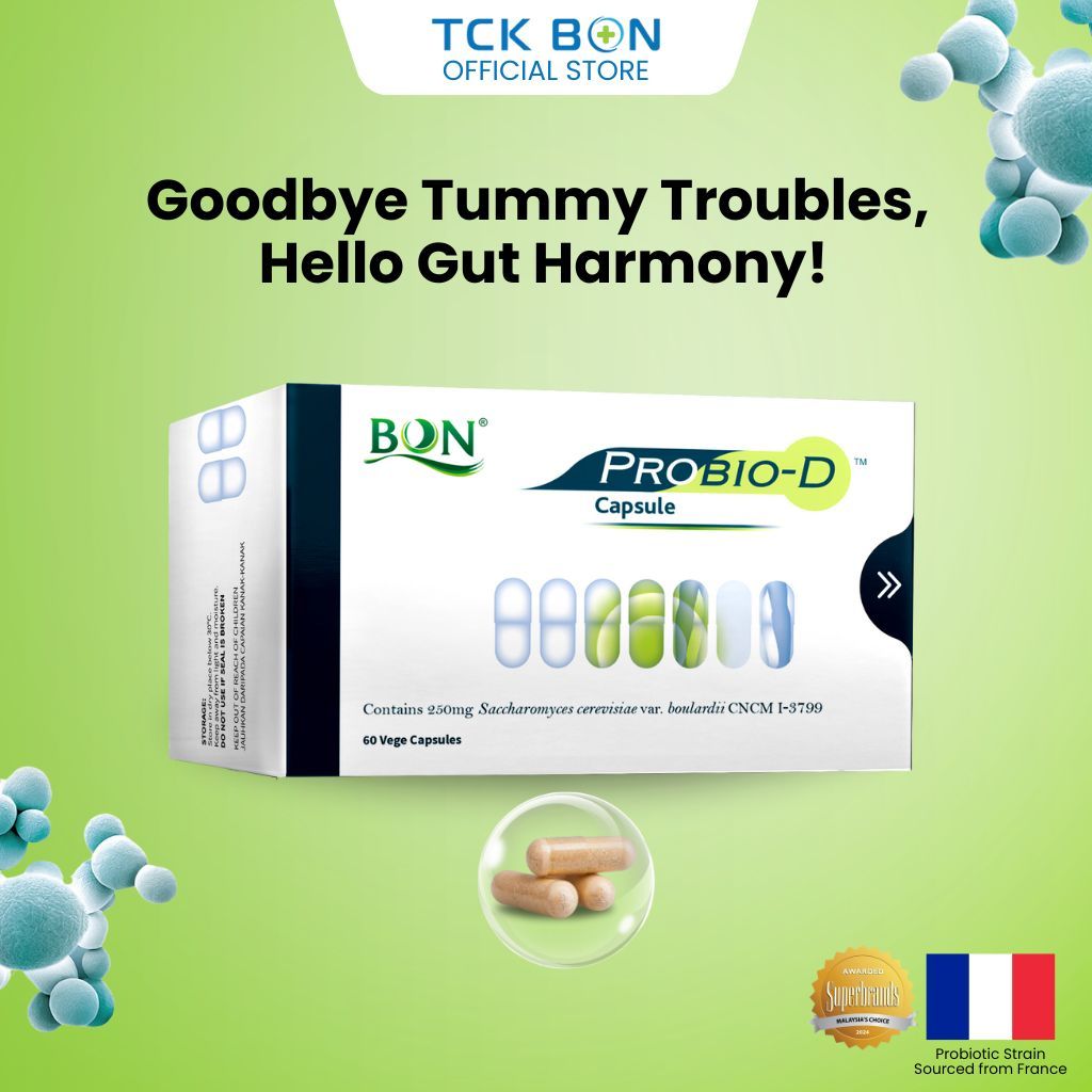 TCK BON Probio-D™ (60 Capsules x 1 Box) | Shopee Malaysia