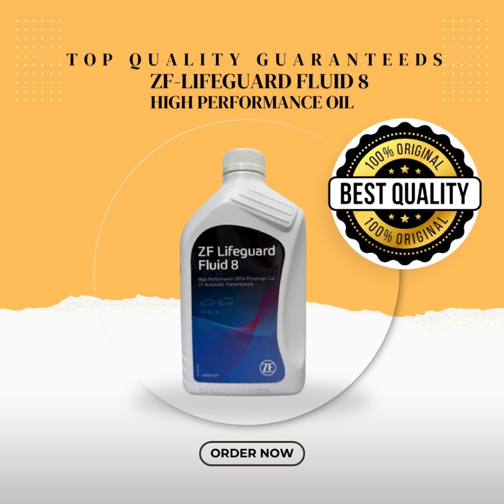Genuine ZF LifeGuard Fluid 8 ATF - Automatic Transmission Fluid for ...
