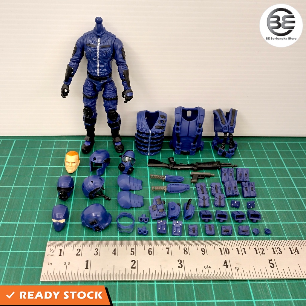 Used Marauder Task Force MTF 3.75" Security-Ops (Blue) | Shopee Malaysia