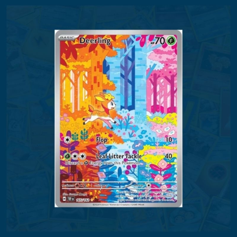 Deerling (165/162) Illustration Rare | Temporal Forces | Pokemon TCG ...