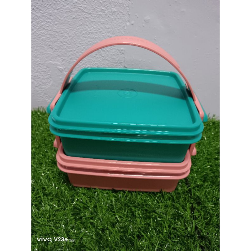 TUPPERWARE SMALL GOODY BOX (2) WITH CARIOLIER | Shopee Malaysia