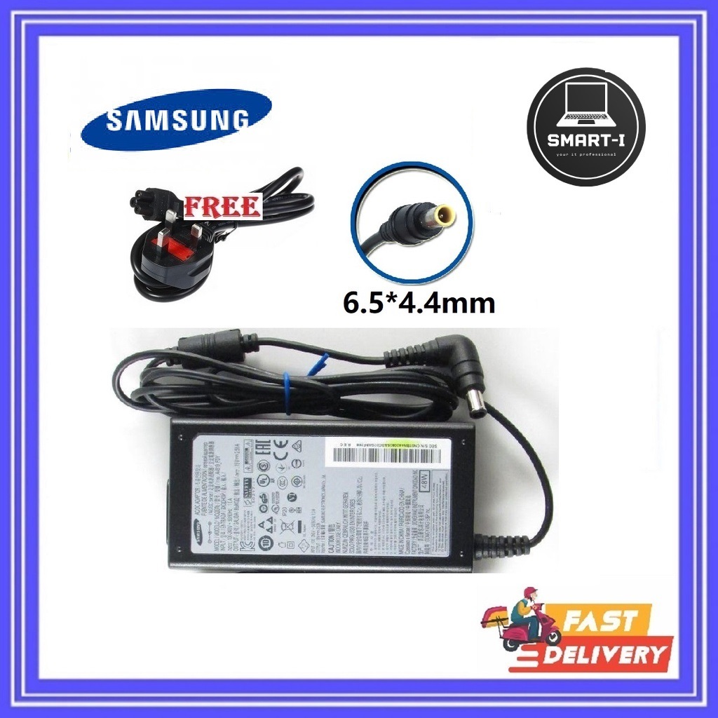 SAMSUNG 19V LCD LED TV AC TO DC POWER ADAPTER 32 inch UA32J40SWAJXXZ ...