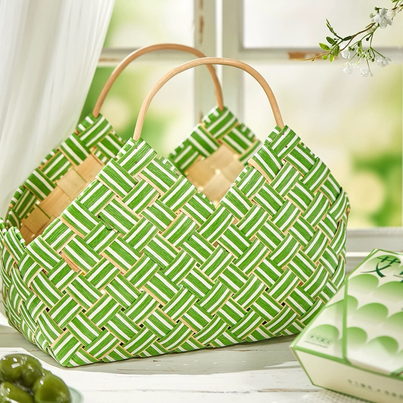 Ready Stoc Wooden Rattan Gift Bag HARI RAYA Rotan Kayu Beg Hadiah ...