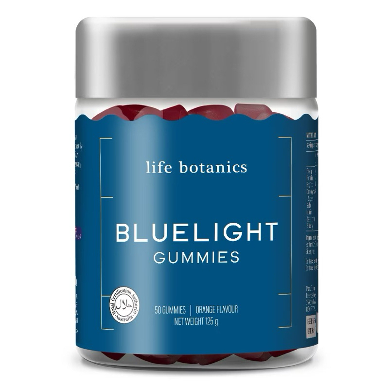 LIFE BOTANICS – Bluelight Gummies (Orange Flavour, 50 Gummies) | Shopee ...