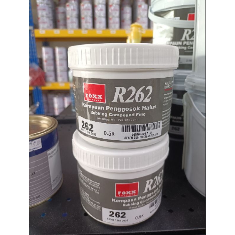 Foxx Kompaun Kereta Compound Polish 500Gram Ready Stock Sarawak ...