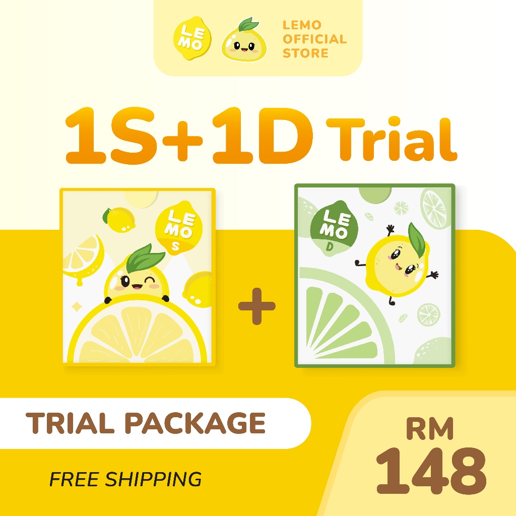 【官方店铺正品】现货LEMO 体验装（10 天份量） | Shopee Malaysia