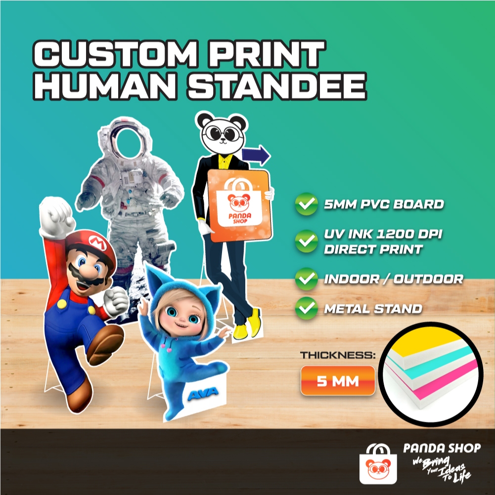 Cut Out Human Stand Custom Printing, Display, Costume, Event, Wedding ...
