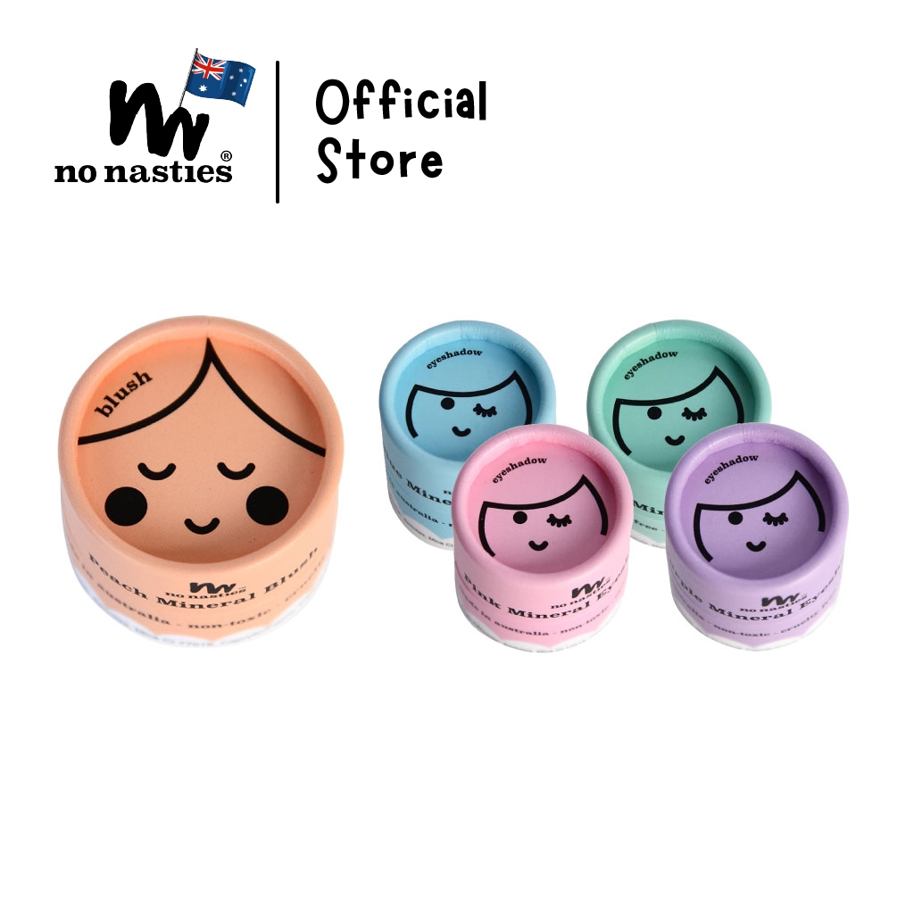 No Nasties Kids Eco Natural Kids Makeup Pressed Powder (1s) | Shopee ...