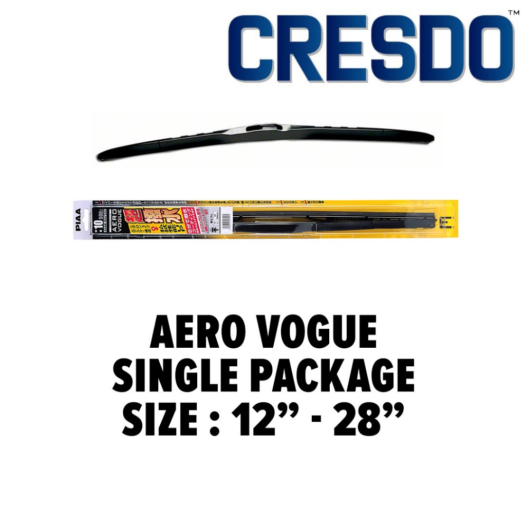 Piaa Aero Vogue Silicone Wiper Blade (Size 12" - 28") | Shopee Malaysia