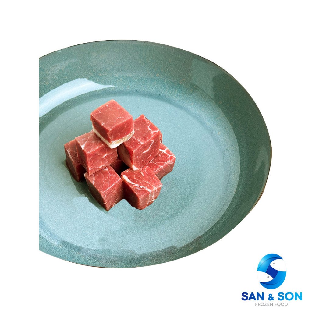 Beef Silverside (cube) 500g ± per packet San&son | Shopee Malaysia