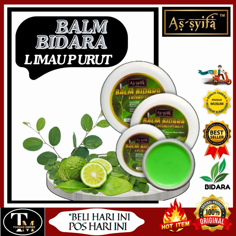 [PROMOSI PANAS]BALM BIDARA LIMAU PURUT AS'SYIFA ORIGINAL HQ ,Buang ...