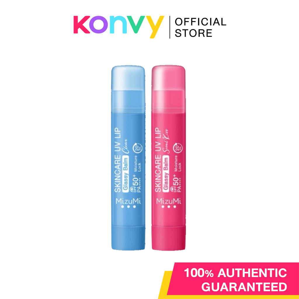 Mizumi Skincare UV Lip Glassy Balm 3.5g (2 Color to Choose) | Shopee Malaysia