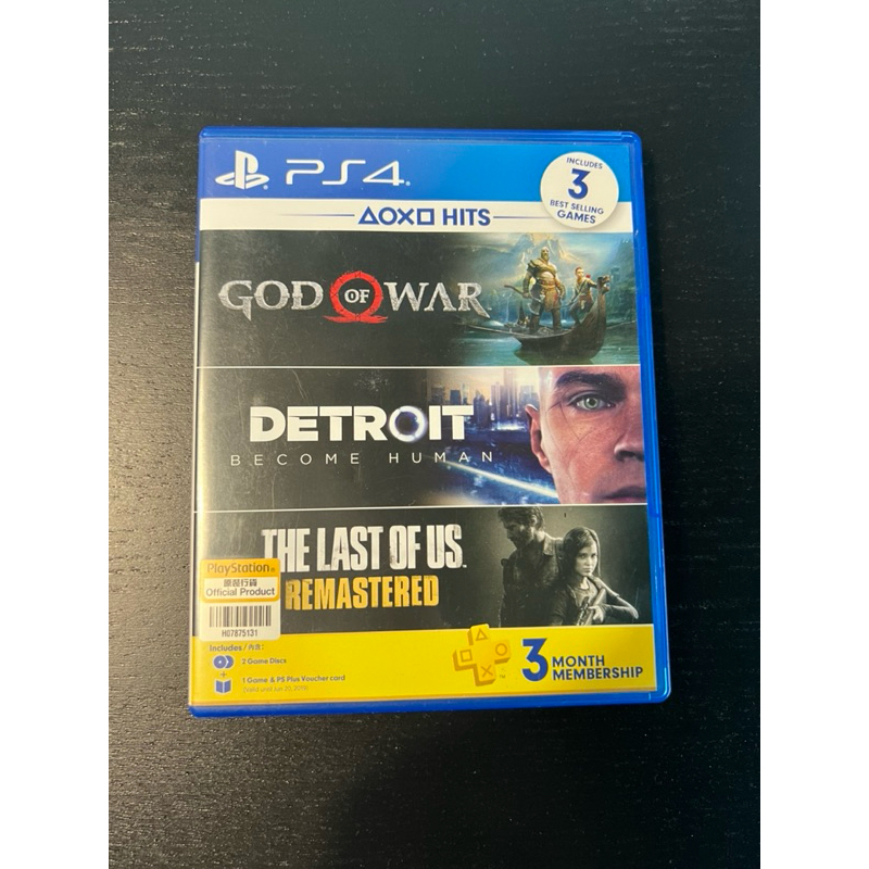PS4 Game God of War/Detroit Become Human (Used) | 战神/底特律 变人 | Shopee ...