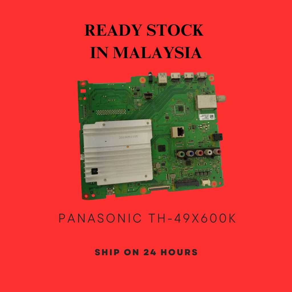 PANASONIC TH-49X600K MAINBOARD | Shopee Malaysia