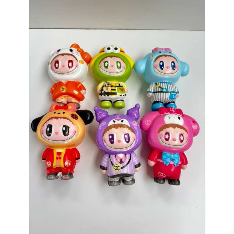 Labubu Series Squishy Toys Compression Toys 6 Design(C) | Shopee Malaysia