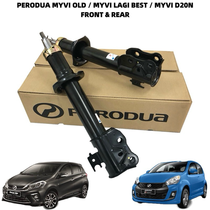 PERODUA ABSORBER MYVI OLD / MYVI LAGI BEST / MYVI D20N FRONT & REAR ABSORBER | Shopee Malaysia