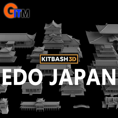 KITBASH3D | EDO JAPAN | 3D MODELS | BLENDER | 3DS MAX | FBX | OBJ | HOUDINI | MAYA | UNITY ...
