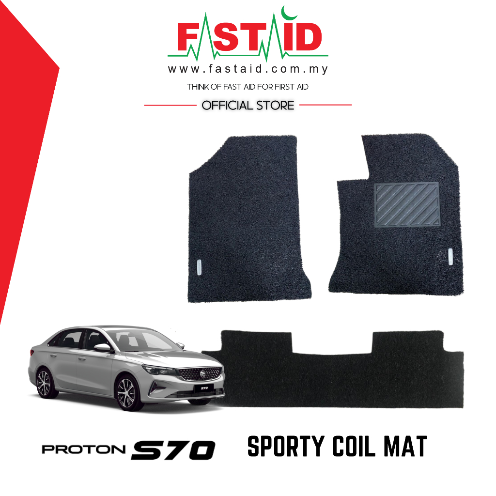 OEM QUALITY ANTI-SLIP CAR COIL MAT KARPET KERETA 13MM PREMIUM COIL MAT ...