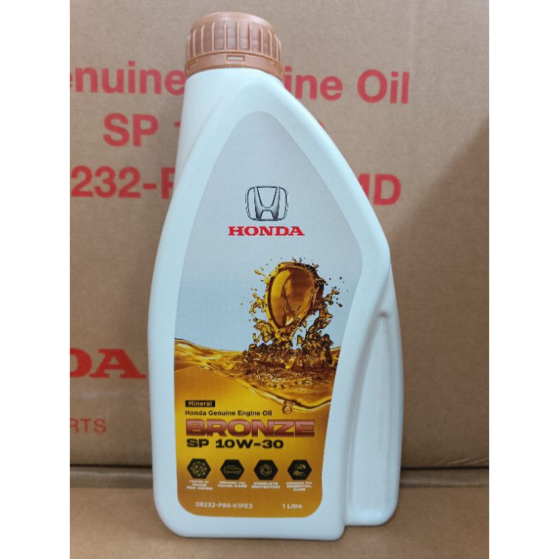 HONDA engine oil SP 10w-30 mineral engine oil 1 liter | Shopee Malaysia