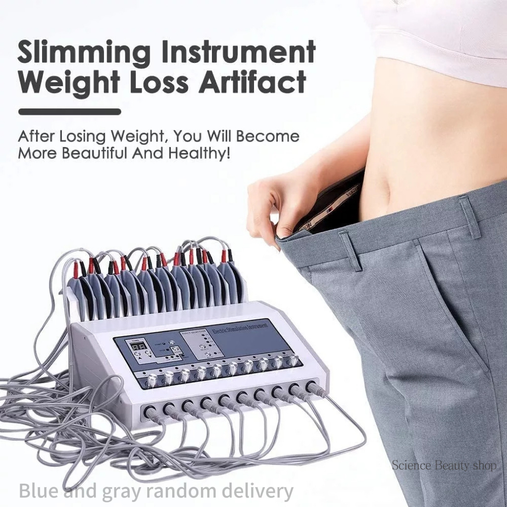 EMS Electronic Muscle Stimulation Fitness Micro Current Body Slimming ...