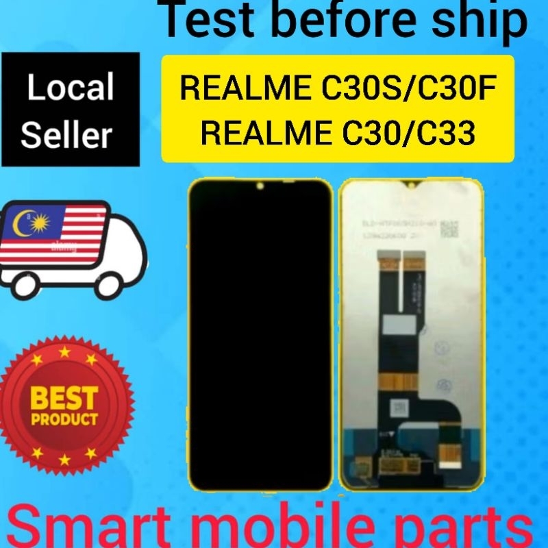 Realme C30S/C30F C30/C33 NARZO 50I PRIME LCD | Shopee Malaysia
