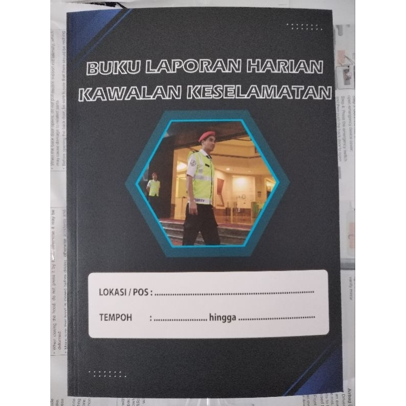 Buku Laporan Pengawal Keselamatan (200 pages) | Shopee Malaysia