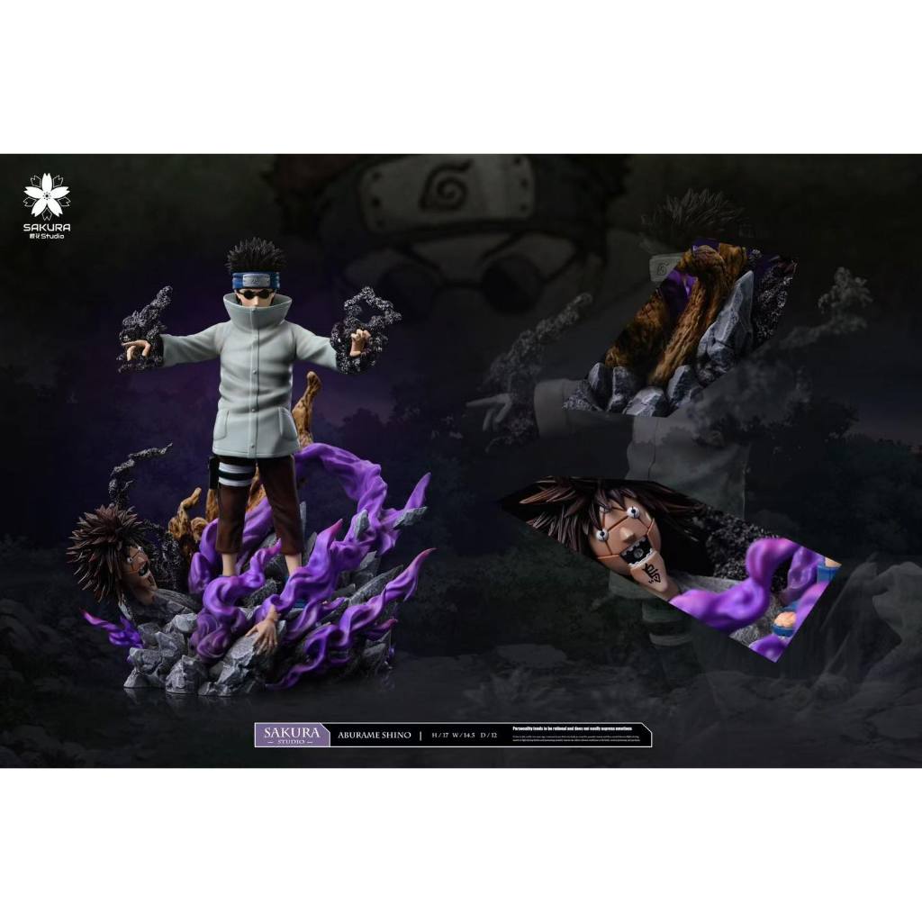 Sakura Studio - Aburame Shino & Yamanaka Ino Naruto Shippuden Resin ...