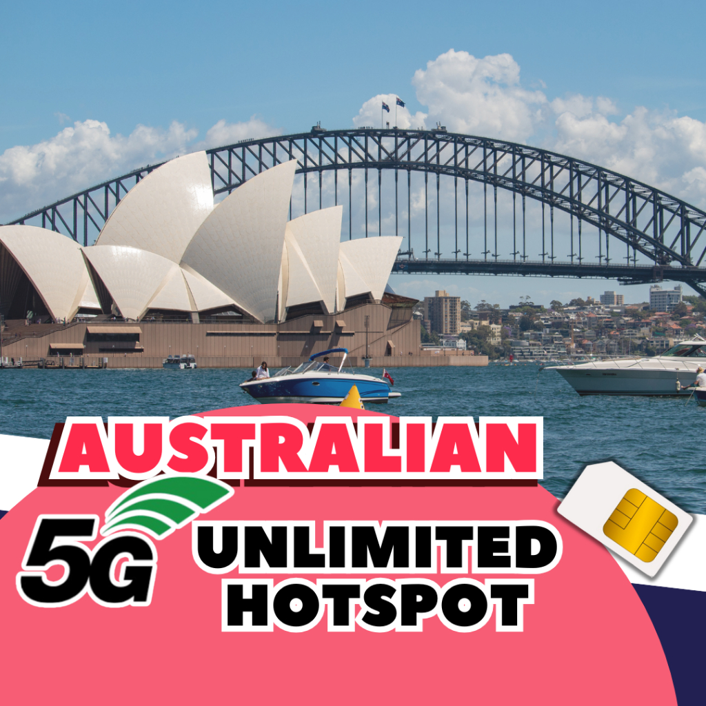 【Australia】【Melbourle】【Sydney】【Australia】【10 - 30 Days】【5 - 60 GB ...