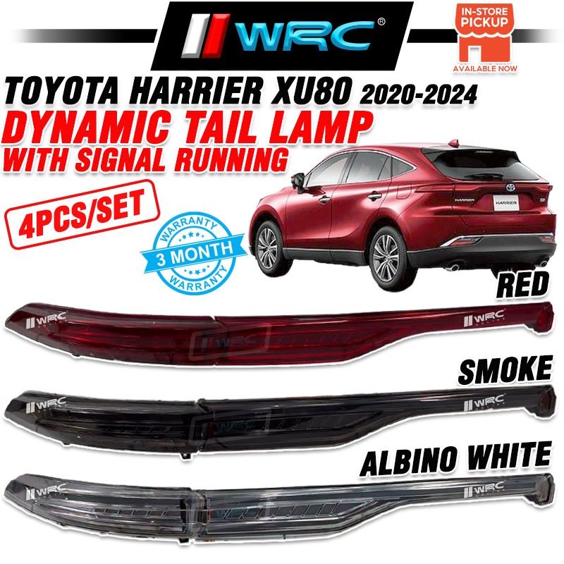 Toyota Harrier XU80 2020 - 2024 Dynamic Tail Lamp With Signal Running ...