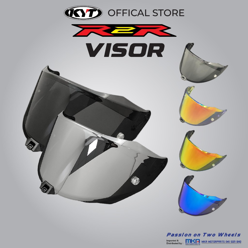 KYT R2R PRO - VISOR COLLECTIONS | Shopee Malaysia