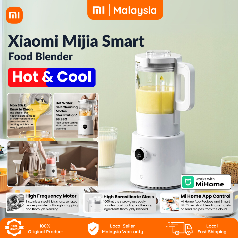 (Global) Xiaomi Mi Smart Blender Food Processor Mixer 8-Blade Multi ...