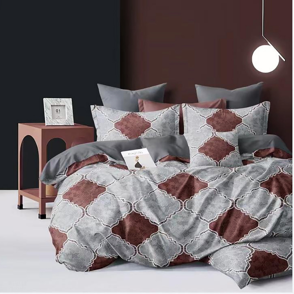 7in1 Queen Bedsheet Set Cadar 7in1 Queen Size Set Comforter Toto Cadar ...