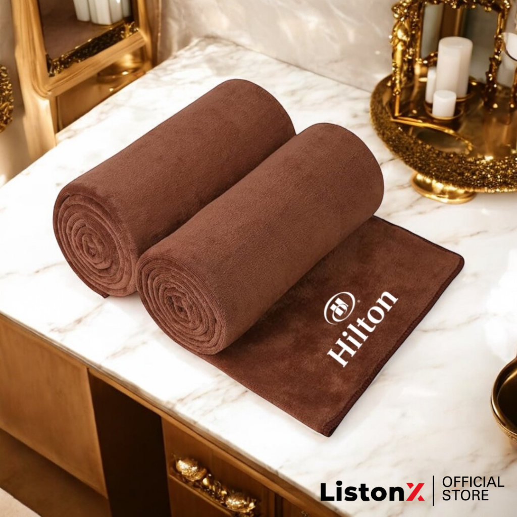 Tuala Mikro Fiber Hilton 2 Saiz – Lembut, Menyerap Cepat, Tahan Lama ...