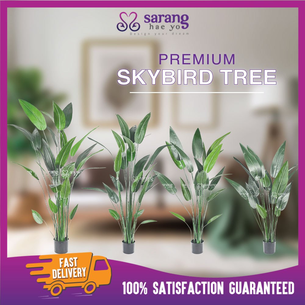 Premium Latex Artificial Plant Pokok Sky Bird Latex Skybird Pokok ...