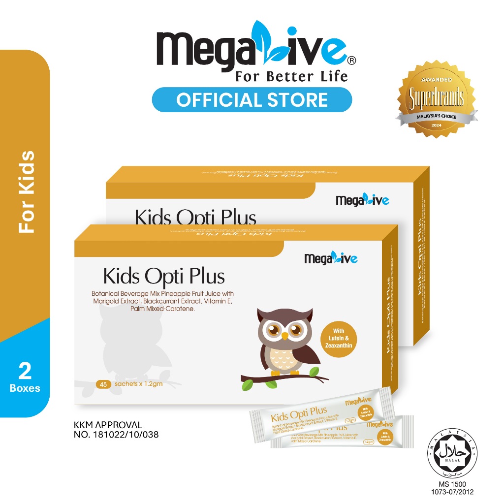MegaLive Kids Opti Plus (45's/2x45's) | Shopee Malaysia