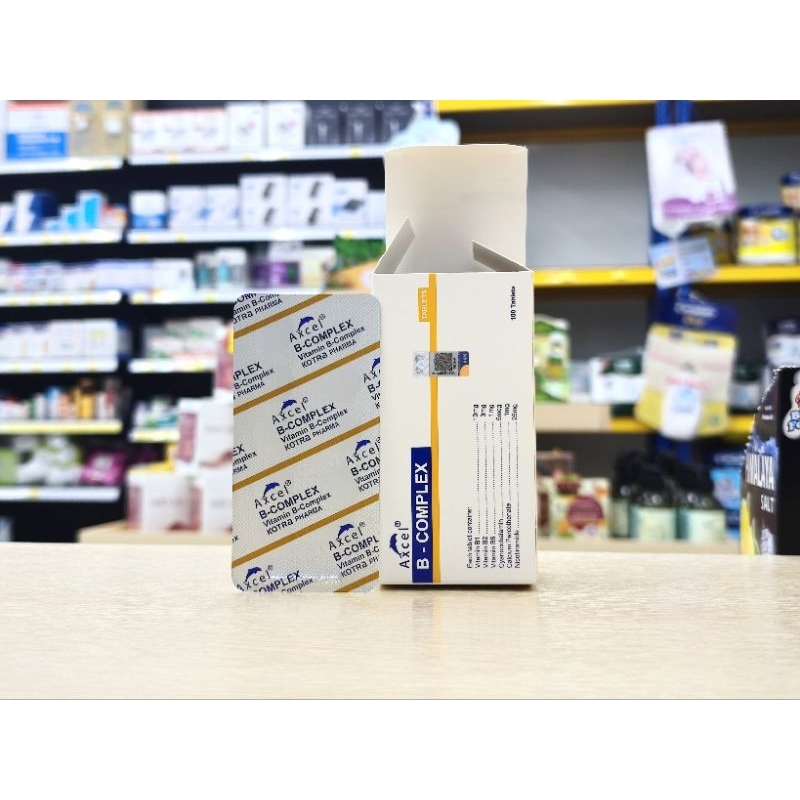 AXCEL B COMPLEX TABLET 10X10'S | Shopee Malaysia