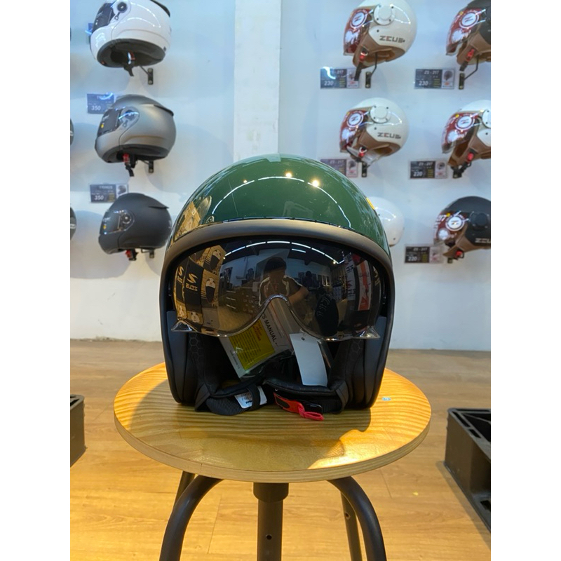 [NEW ARRIVAL] Scooter/Vespa Helmets/Cafe Racer GJ-389 Retro Open Face ...