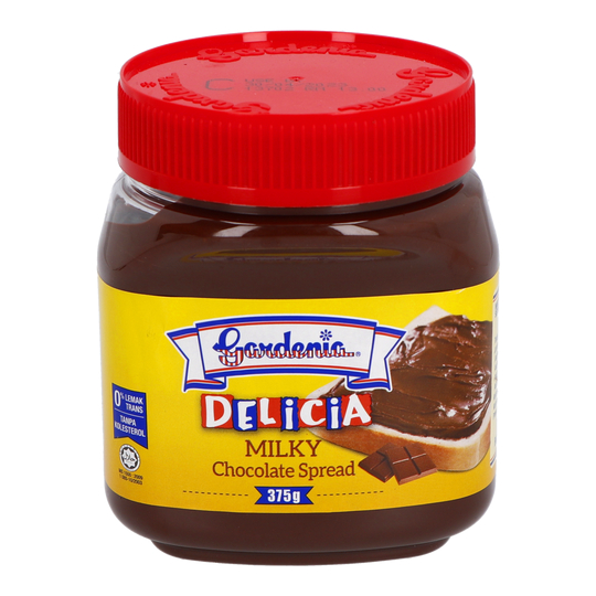 GARDENIA Delicia Salted Caramel Milky Hazelnut Flavoured Chocolate Spread 375G | Shopee Malaysia