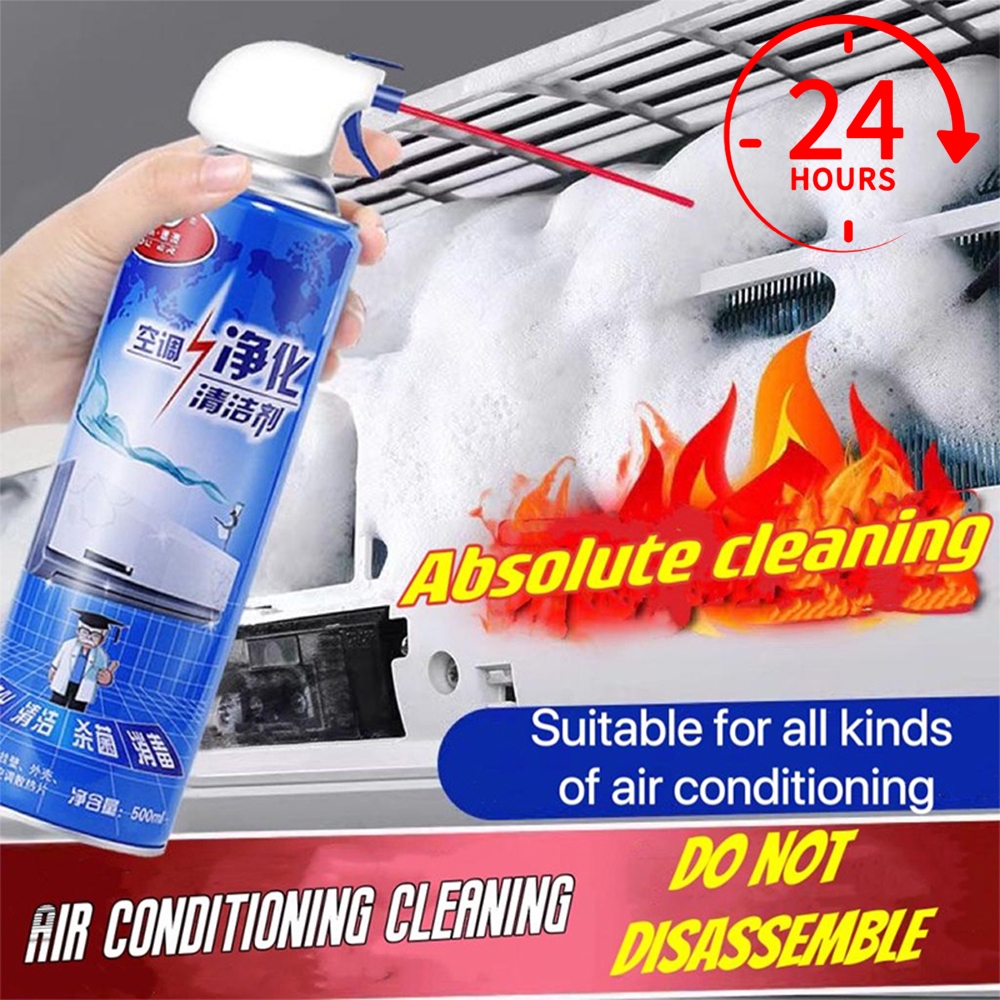 Aircond Fresh Cleaner Air Conditioner Disinfectant Spray Mousse Dust ...