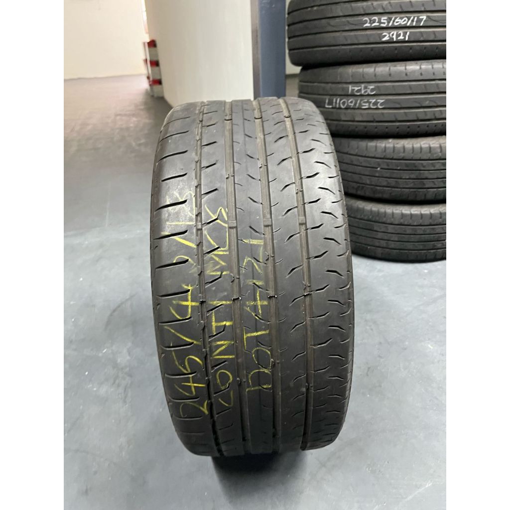 1 PCS (USED TYRE) 245/40R18 CONTINENTAL MAX CONTACT MC6 (YEAR 2021) | Shopee Malaysia