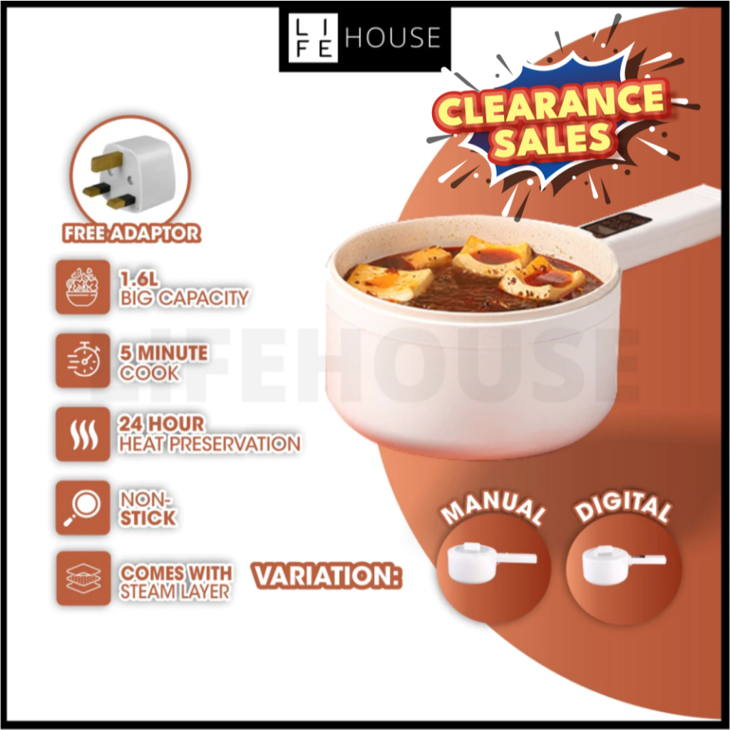 [Clearance] Multi Cooker Multifunction Cooker Electric Cooking Pot Non ...